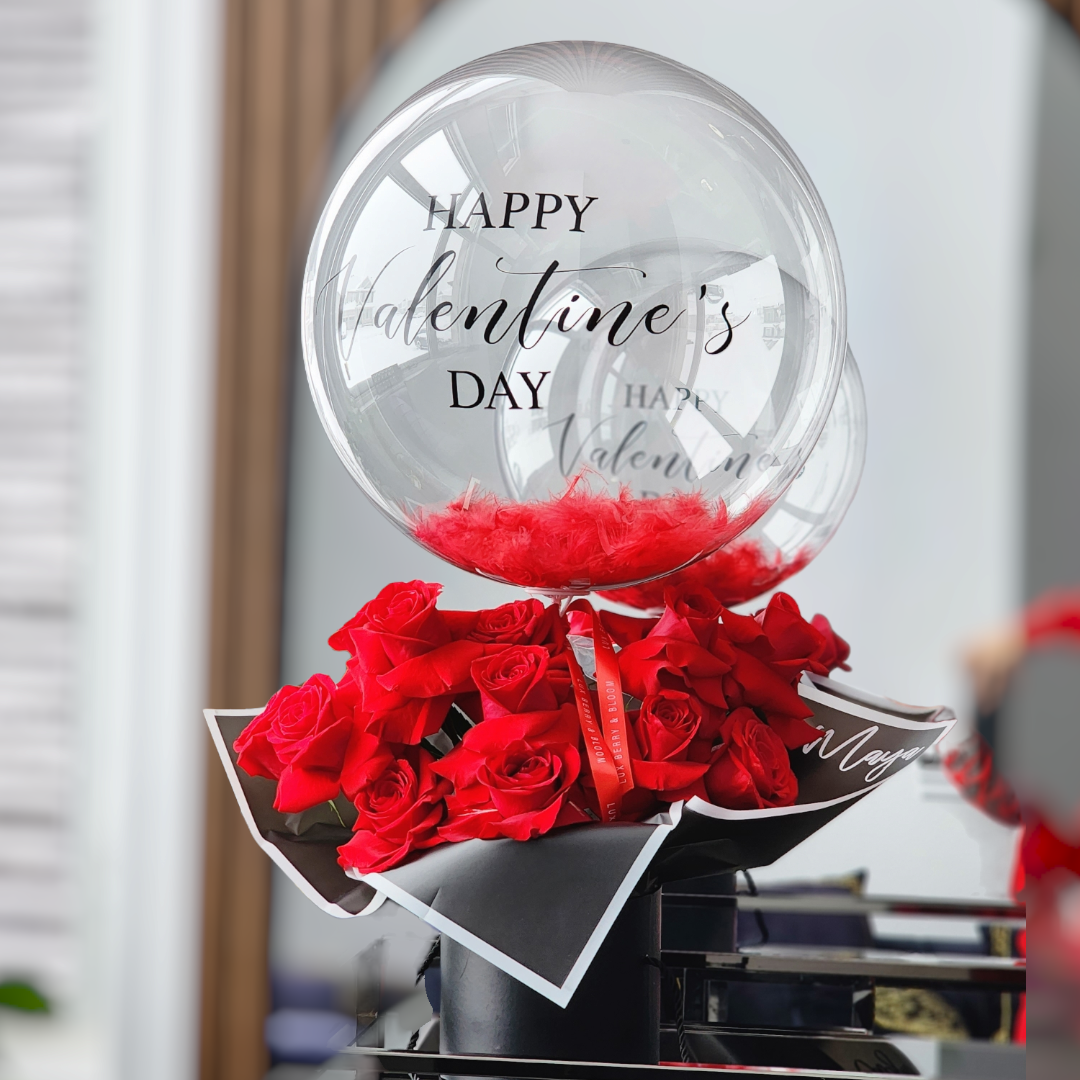 Happy Valentines Flowers – Lux Berry & Bloom
